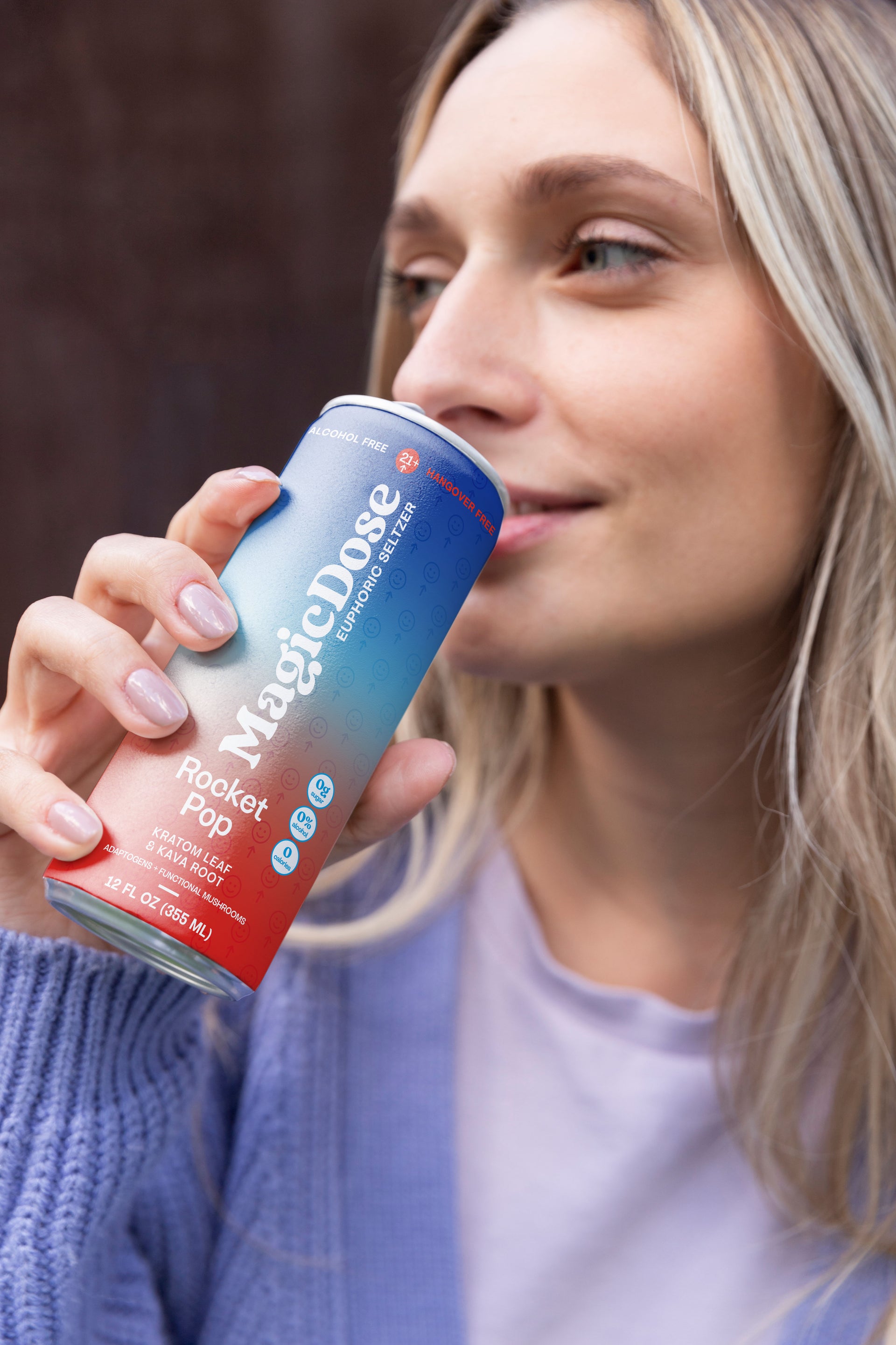 Magic Dose | Kratom Leaf + Kava Root Seltzer | 12oz.